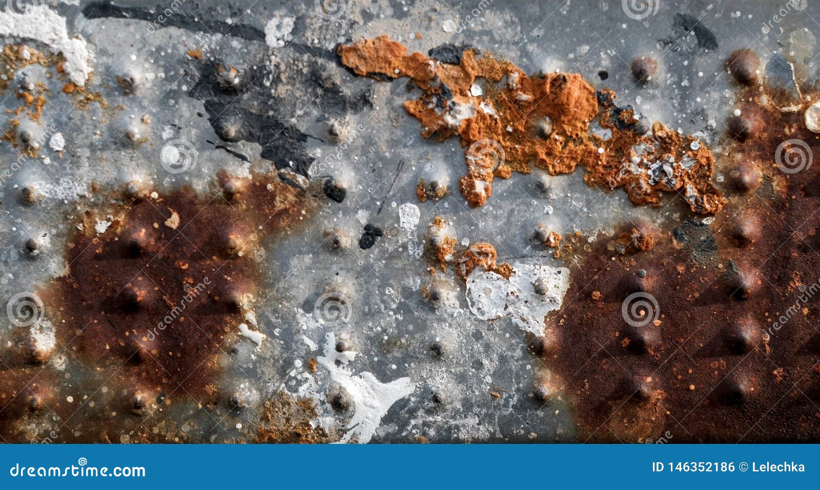 Abstract Rust Pattern on Metal Texture Background Stock Photo - Image ...