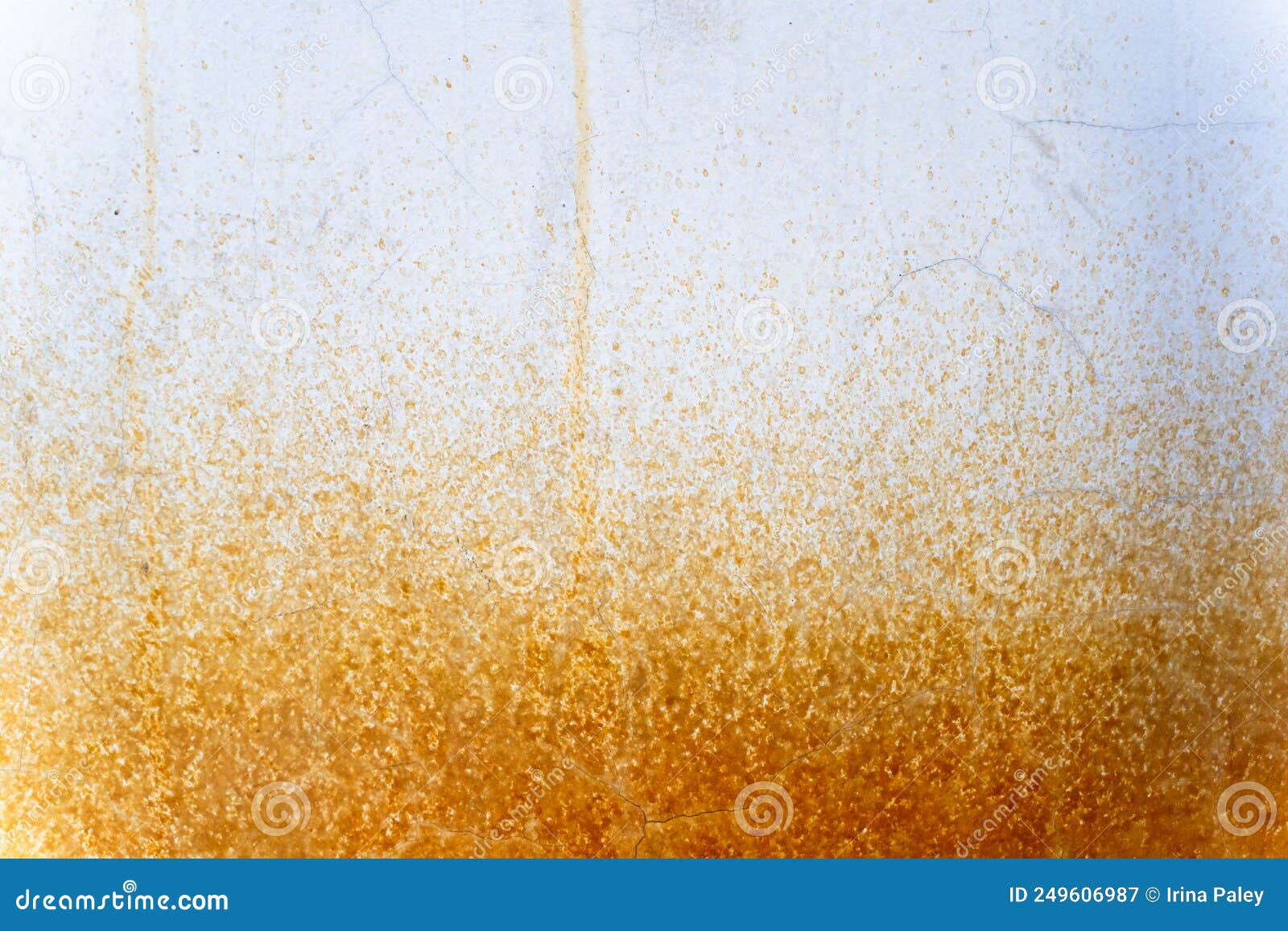 Abstract Rust Splatter, Thin Cracks on White Background. Gradient ...