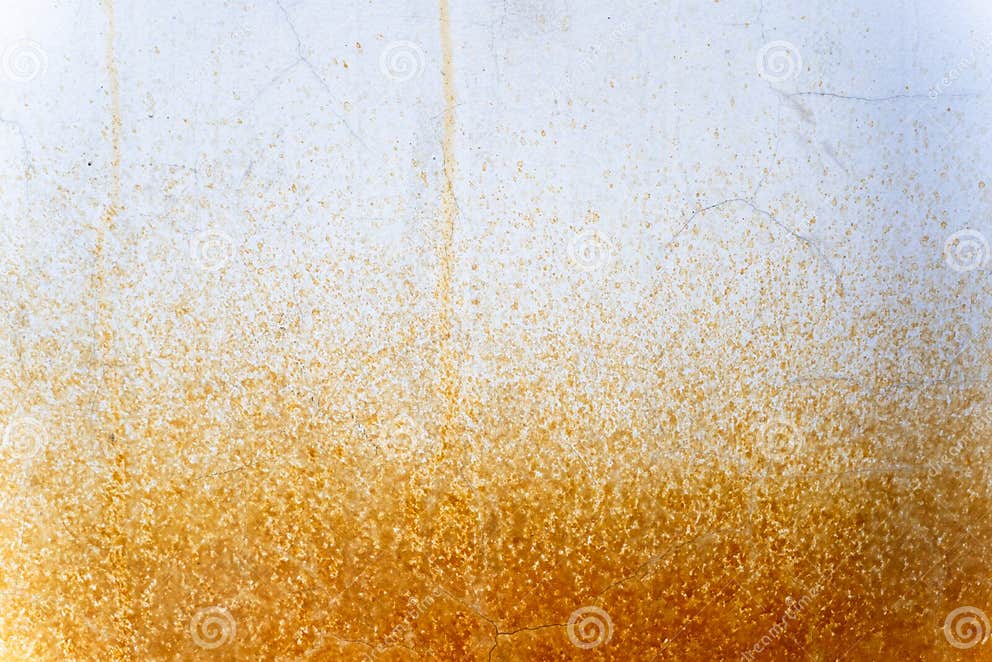 Abstract Rust Splatter, Thin Cracks on White Background. Gradient ...