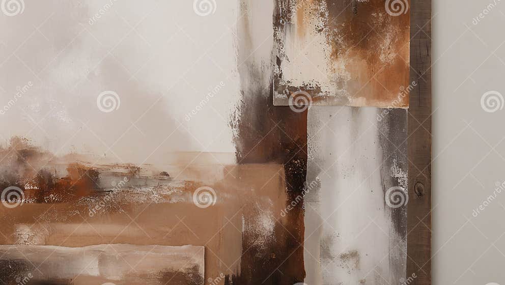 Abstract Rust Texture. Dust Particle and Rusty Grain on White ...