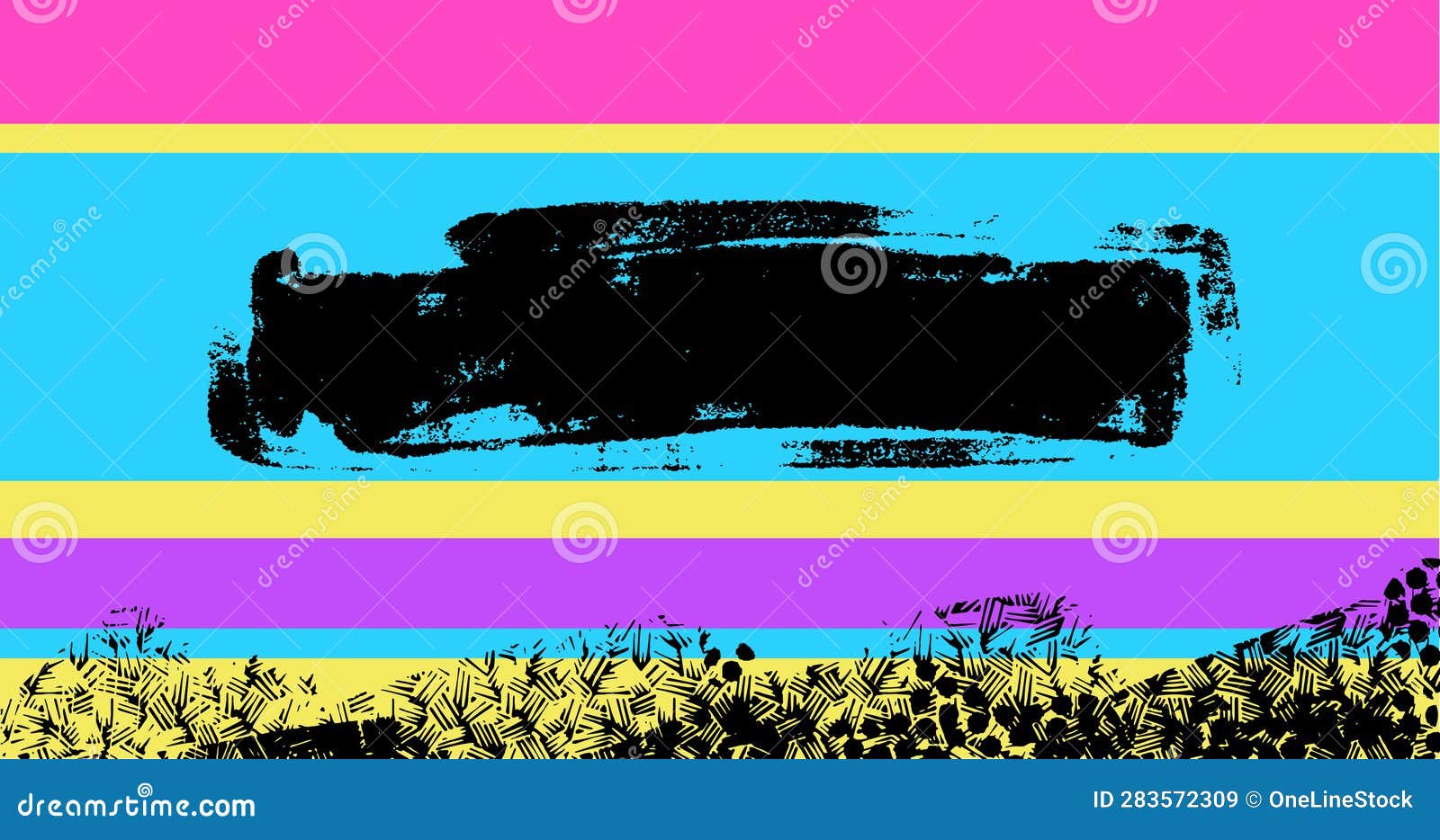 Abstract 80s Style Colorful Vivid Optimistic Background Stock ...