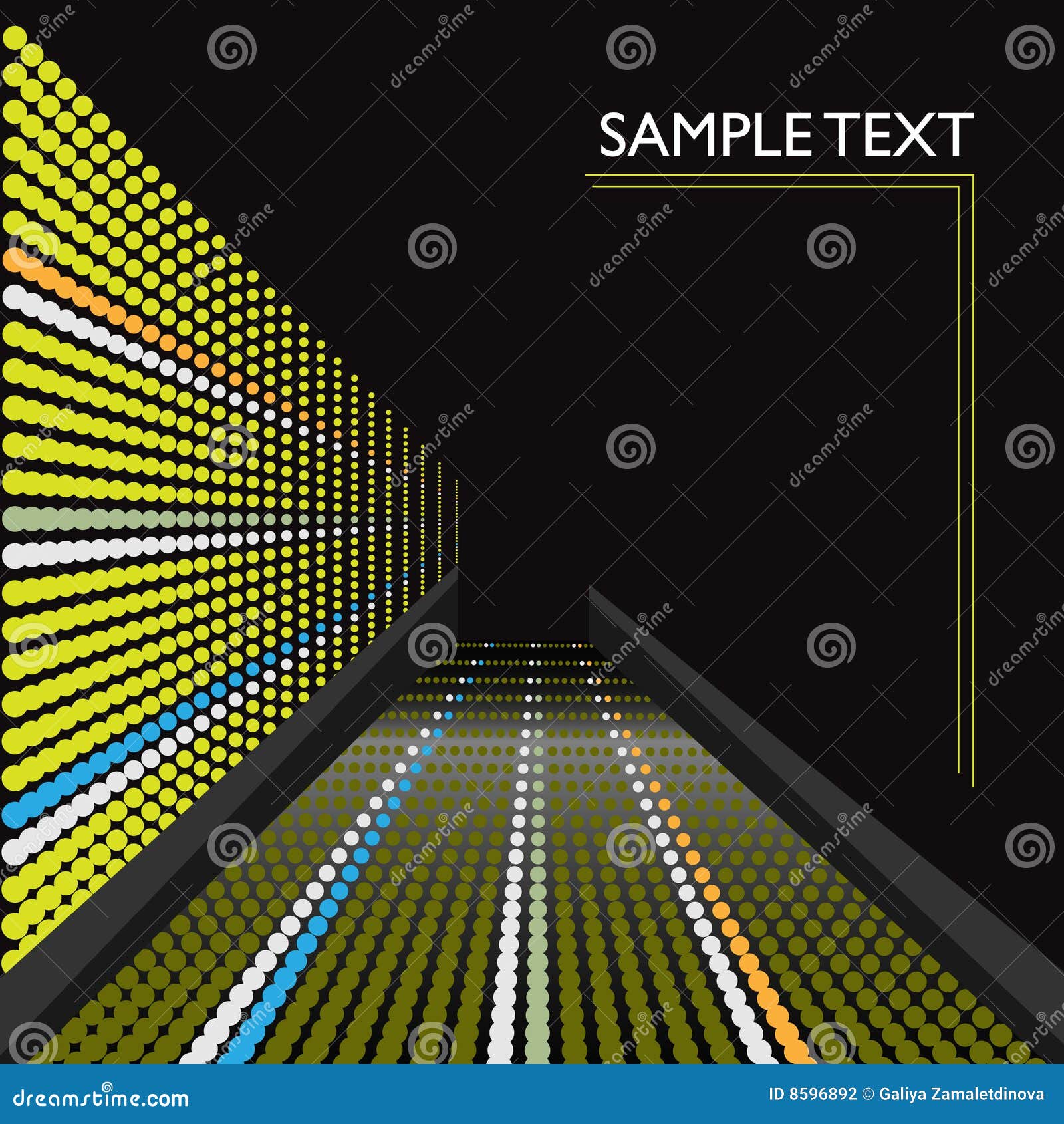 Abstract Sample Text Background Stock Illustration - Illustration of ...