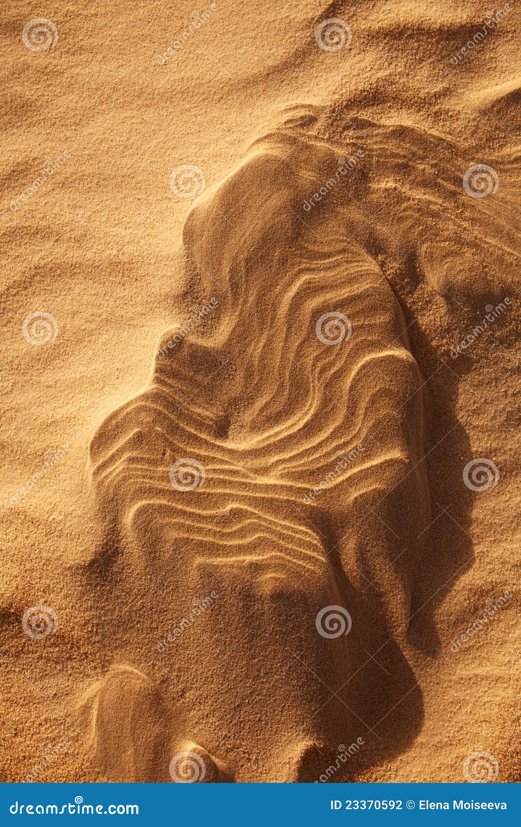 Abstract Sand Cloud. Golden Colored Sand Splash Agianst Dark Background ...