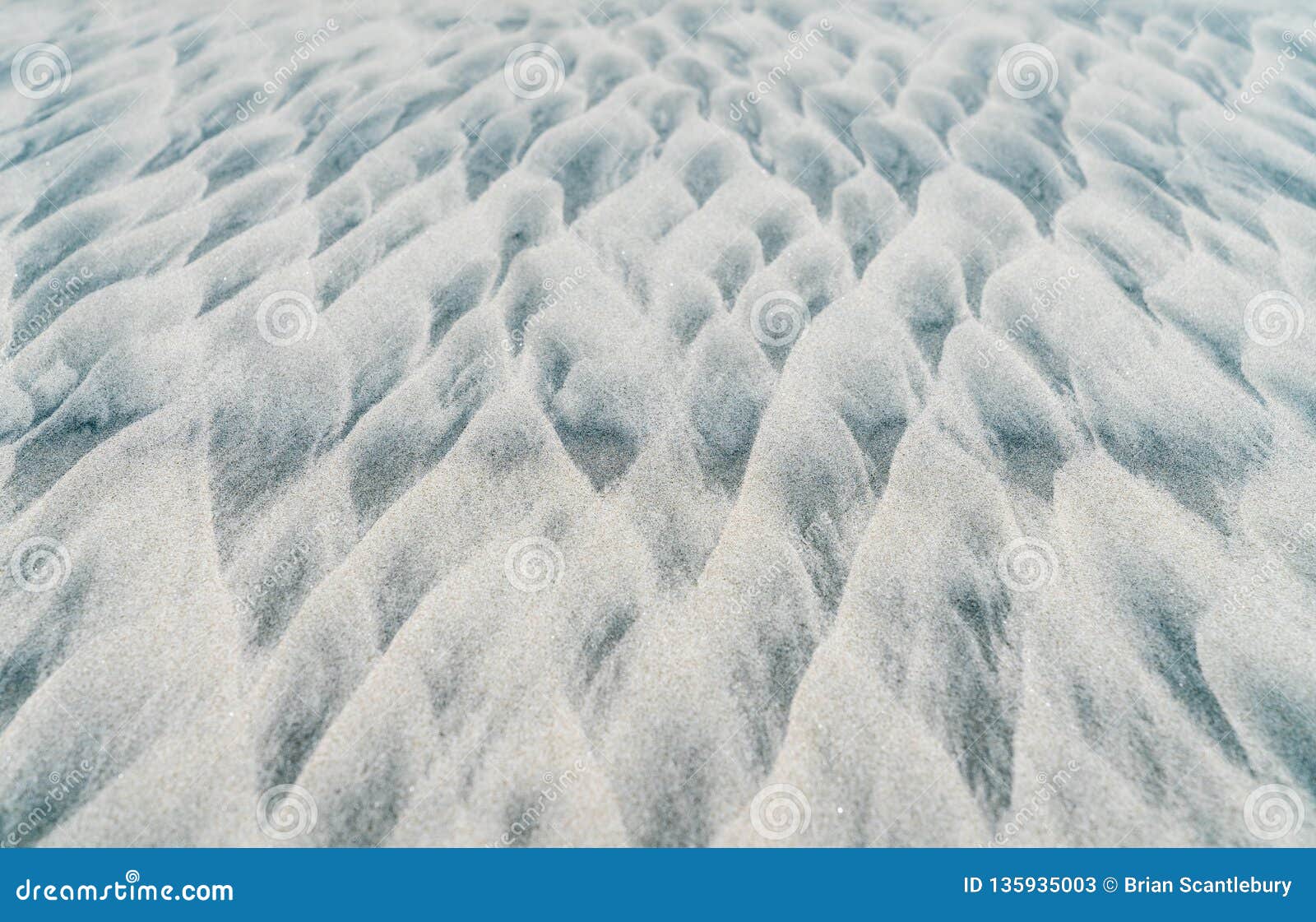 Abstract Sand Patterns Caused by Wind and Rain Stock Image - Image of ...