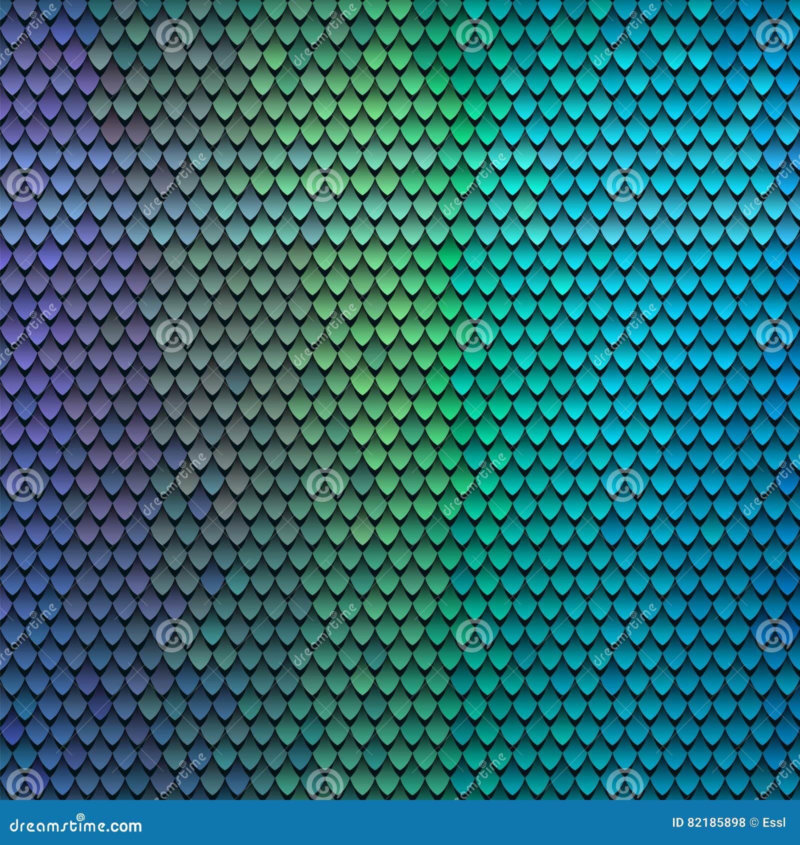 Abstract Scale Pattern. Roof Tiles Background Stock Illustration ...