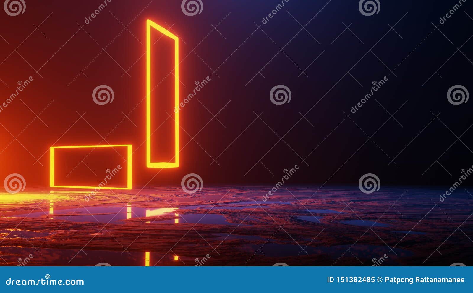 Abstract Scene,exploration of the the Planet`s Surface. Space Travel ...