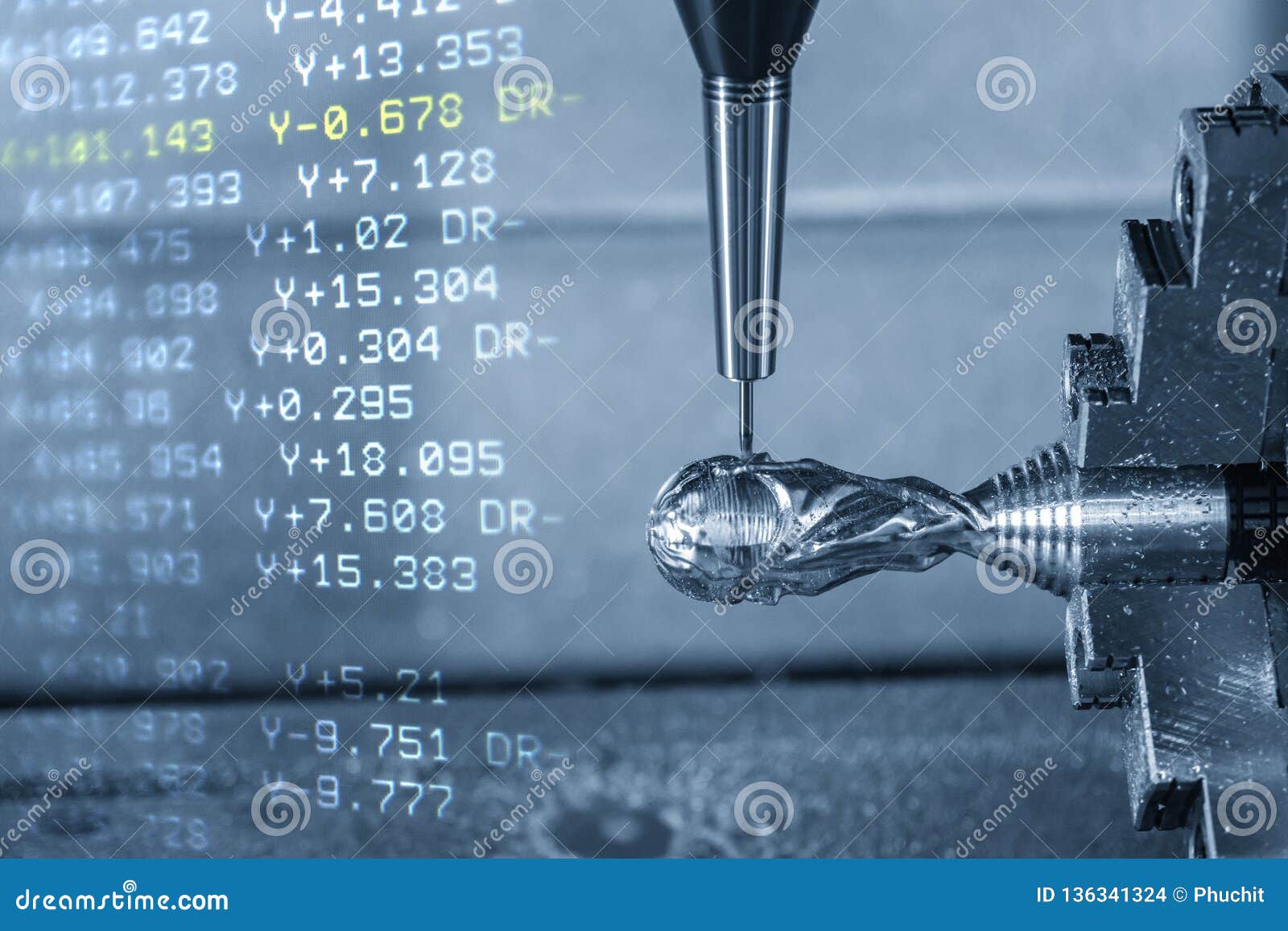 The Multi Axis CMM,Coordinate Measuring Machine Stock Photography ...