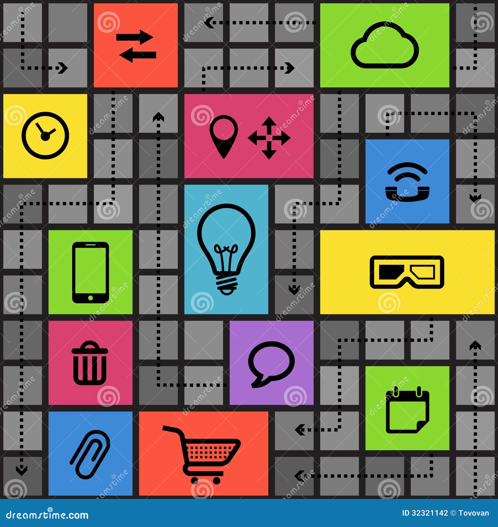 Abstract scheme stock vector. Illustration of graphic - 32321142