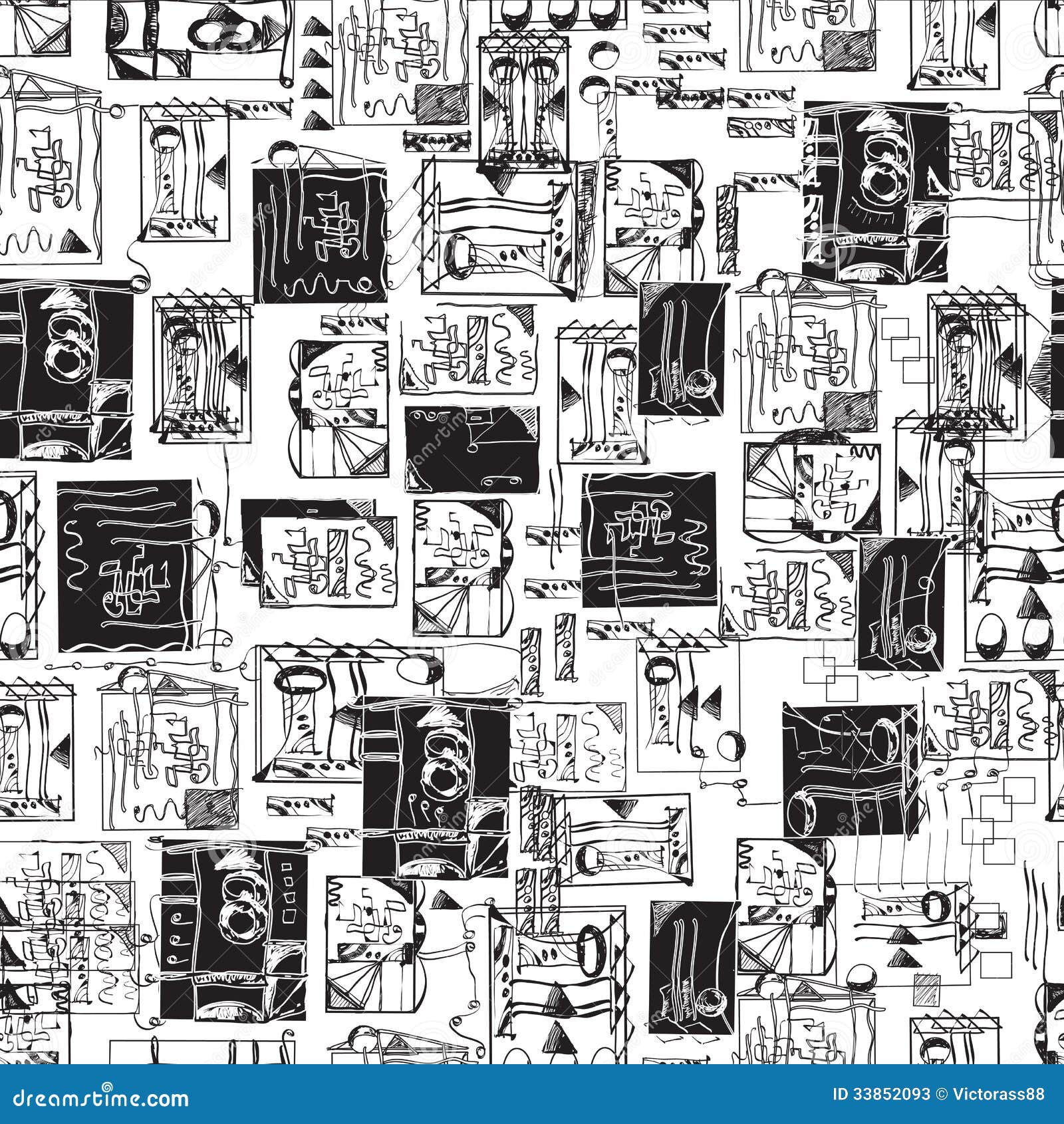 Abstract Weird Cryptic Pattern Stock Vector - Illustration of design ...