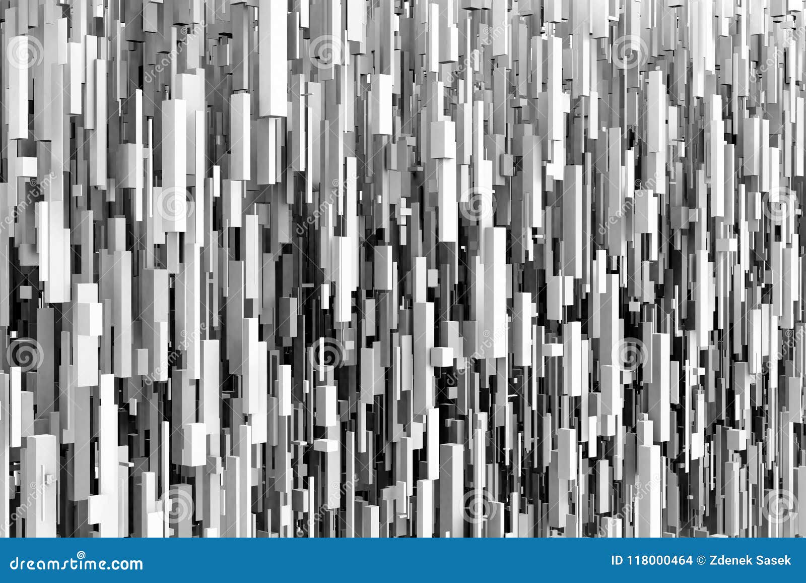 Abstract Sci-fi Gray 3d Geometric Background Texture from Levitating ...