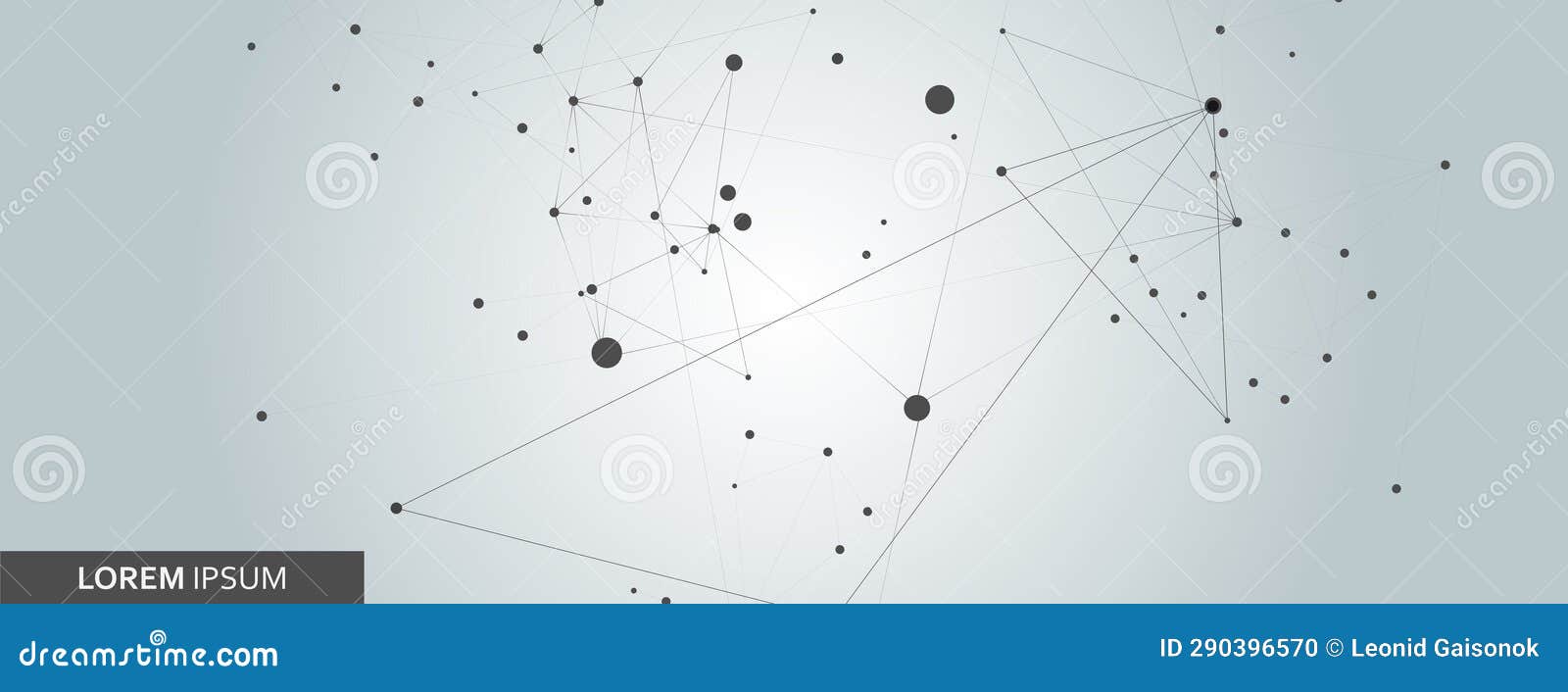 Abstract Science Atom Technology. Connection Dot and Line Stock ...