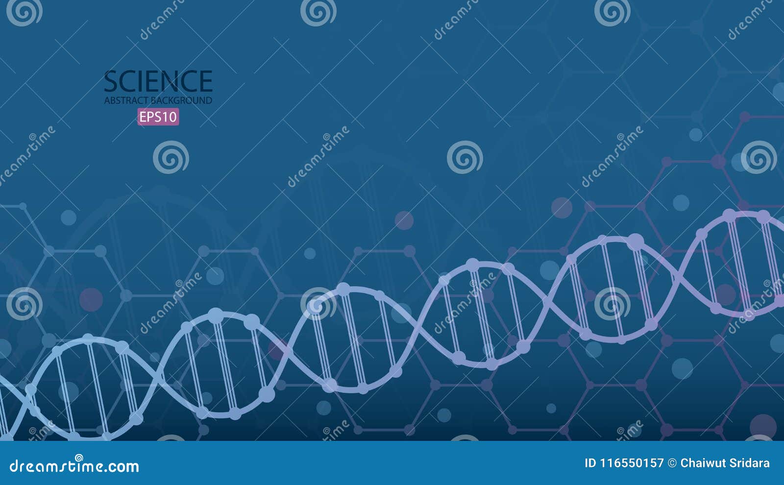 Abstract Science Background, Science Concept, Vector Illustration Stock ...