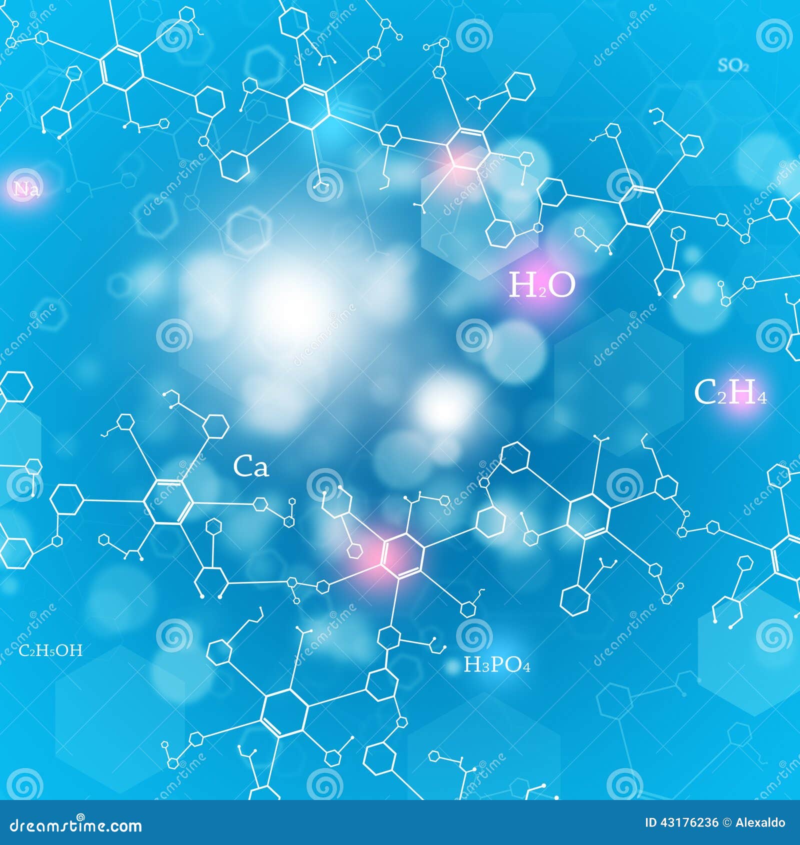 Abstract Science Background Stock Illustration - Illustration of ...