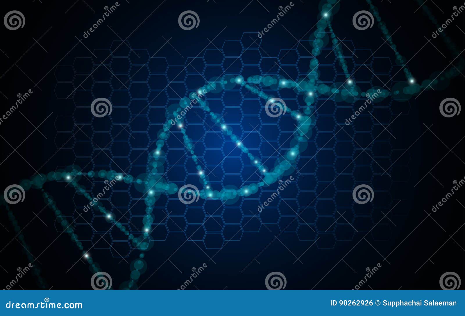Abstract Science Biotechnology Innovation Concept Background Stock ...