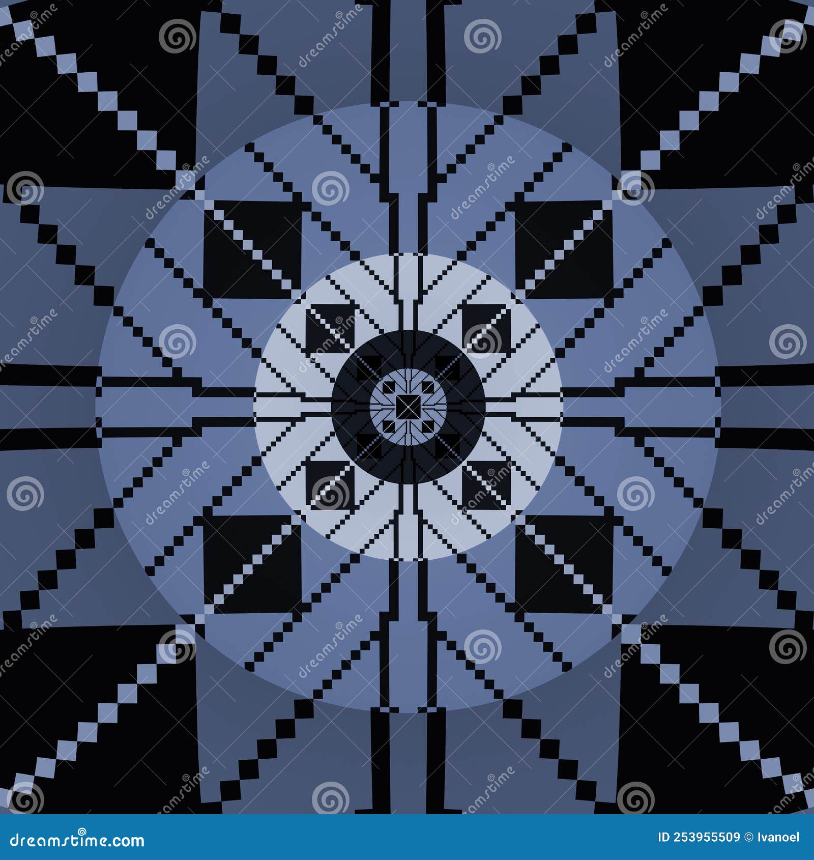 Abstract Science Fiction Futuristic Image of Collider Particle ...