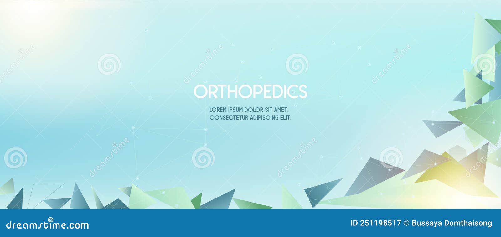 Abstract Science Medical Orthopedics Background. Hospital Concept ...