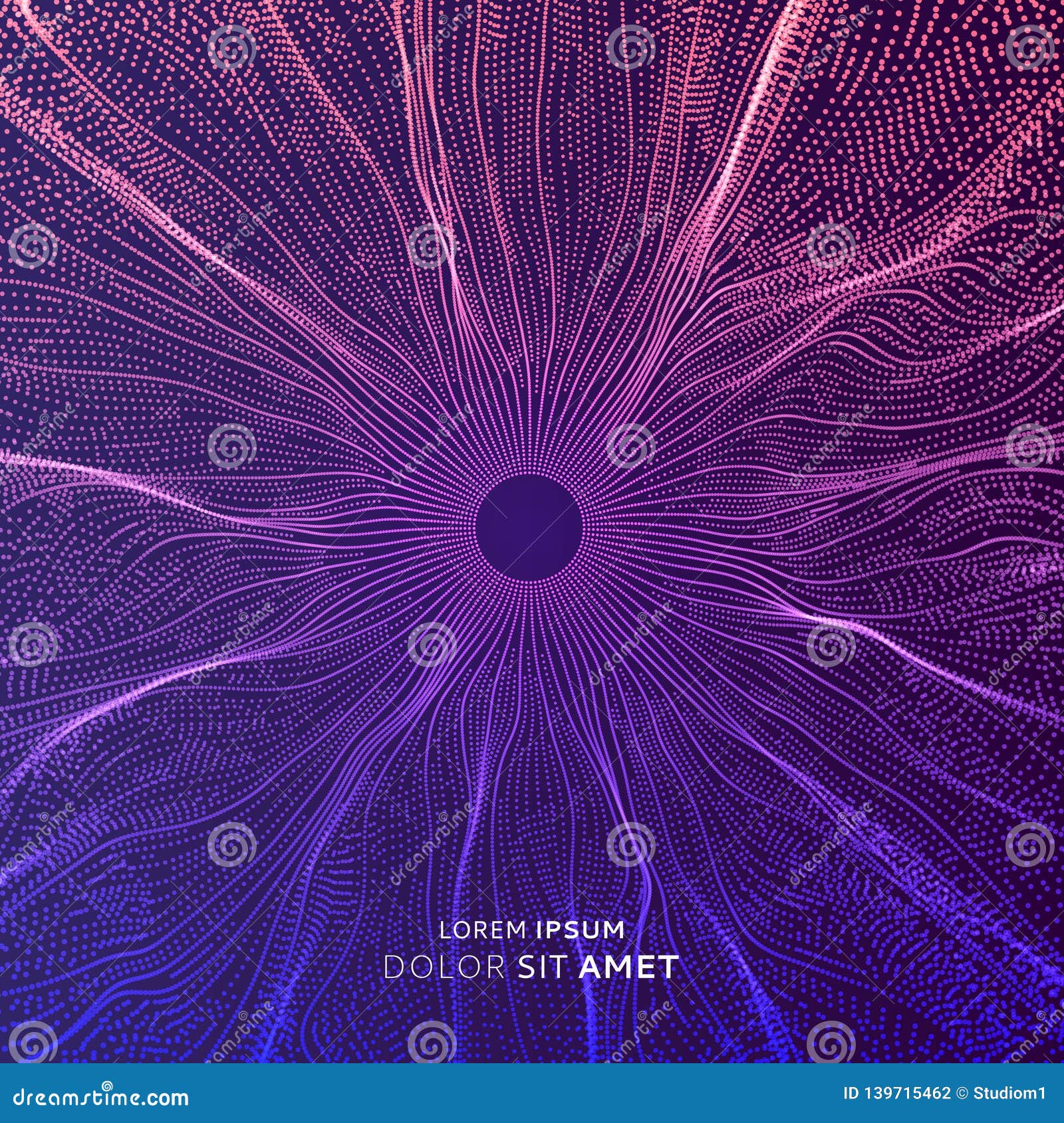 Abstract Science or Technology Background. Graphic Design. Network ...