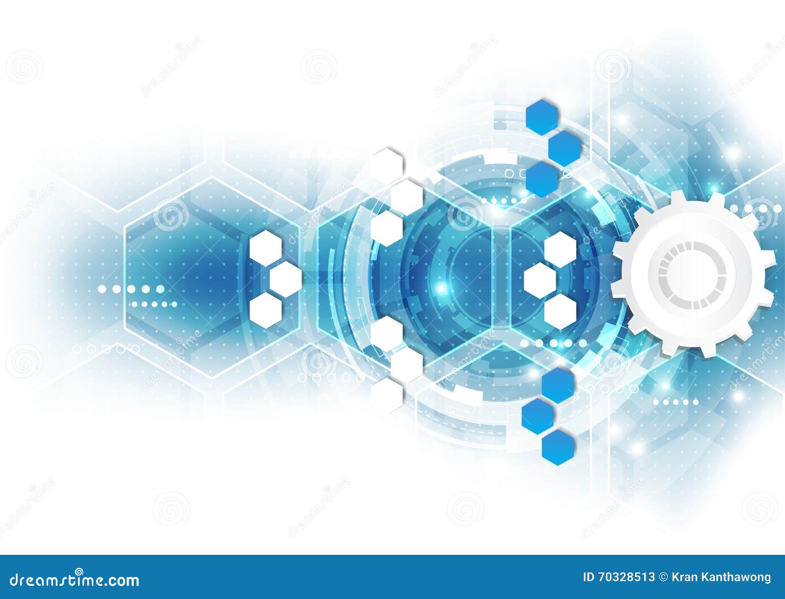 Abstract Scientific Future Technology Background. Geometry Polygon ...