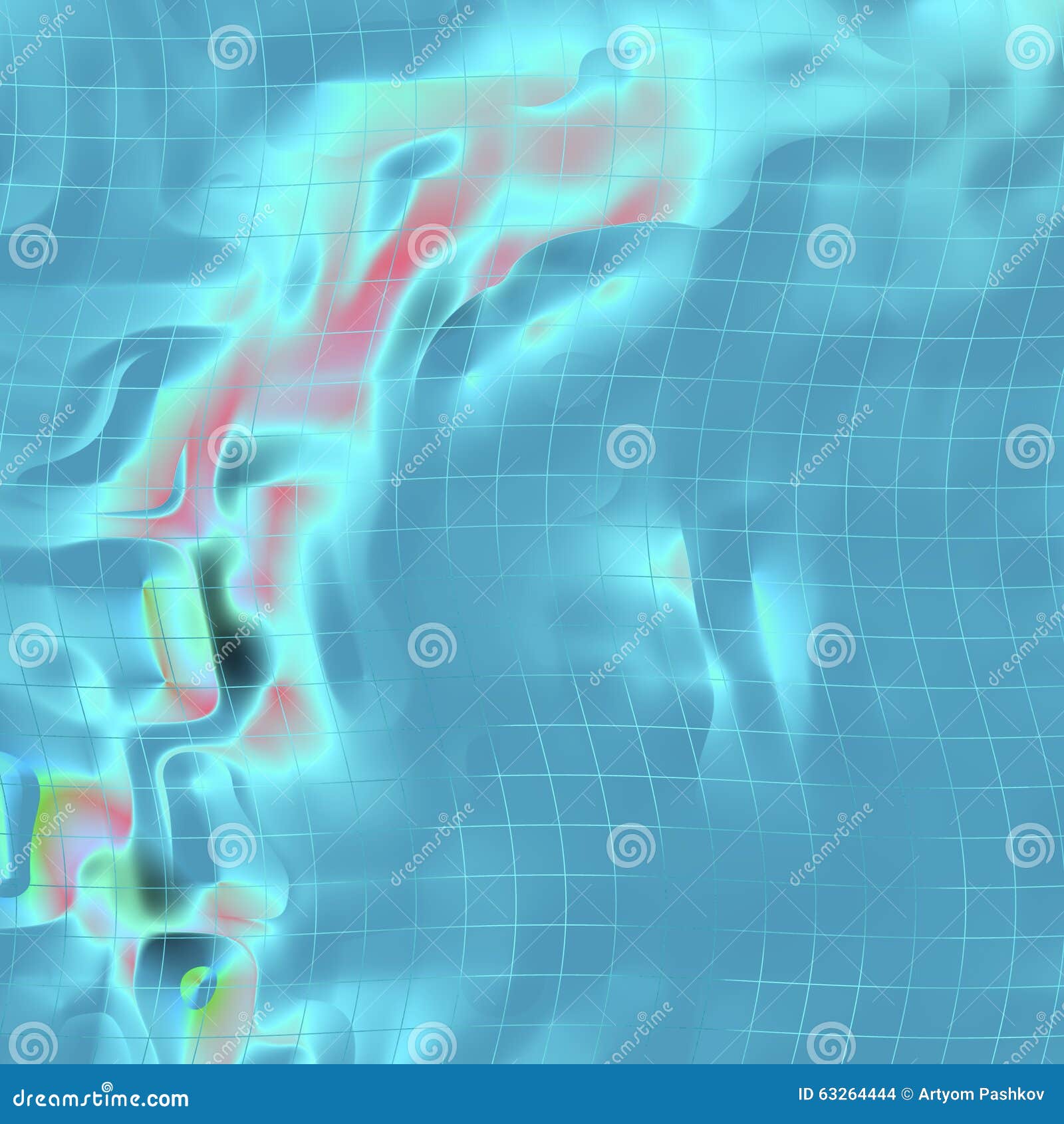 Abstract Scientific Water Background Stock Illustration - Illustration ...