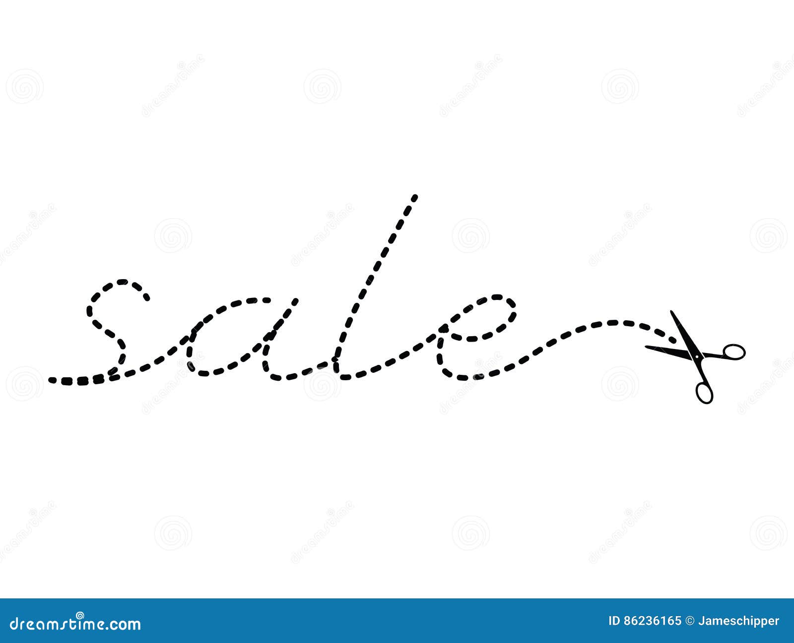 Abstract scissors line stock vector. Illustration of close - 86236165