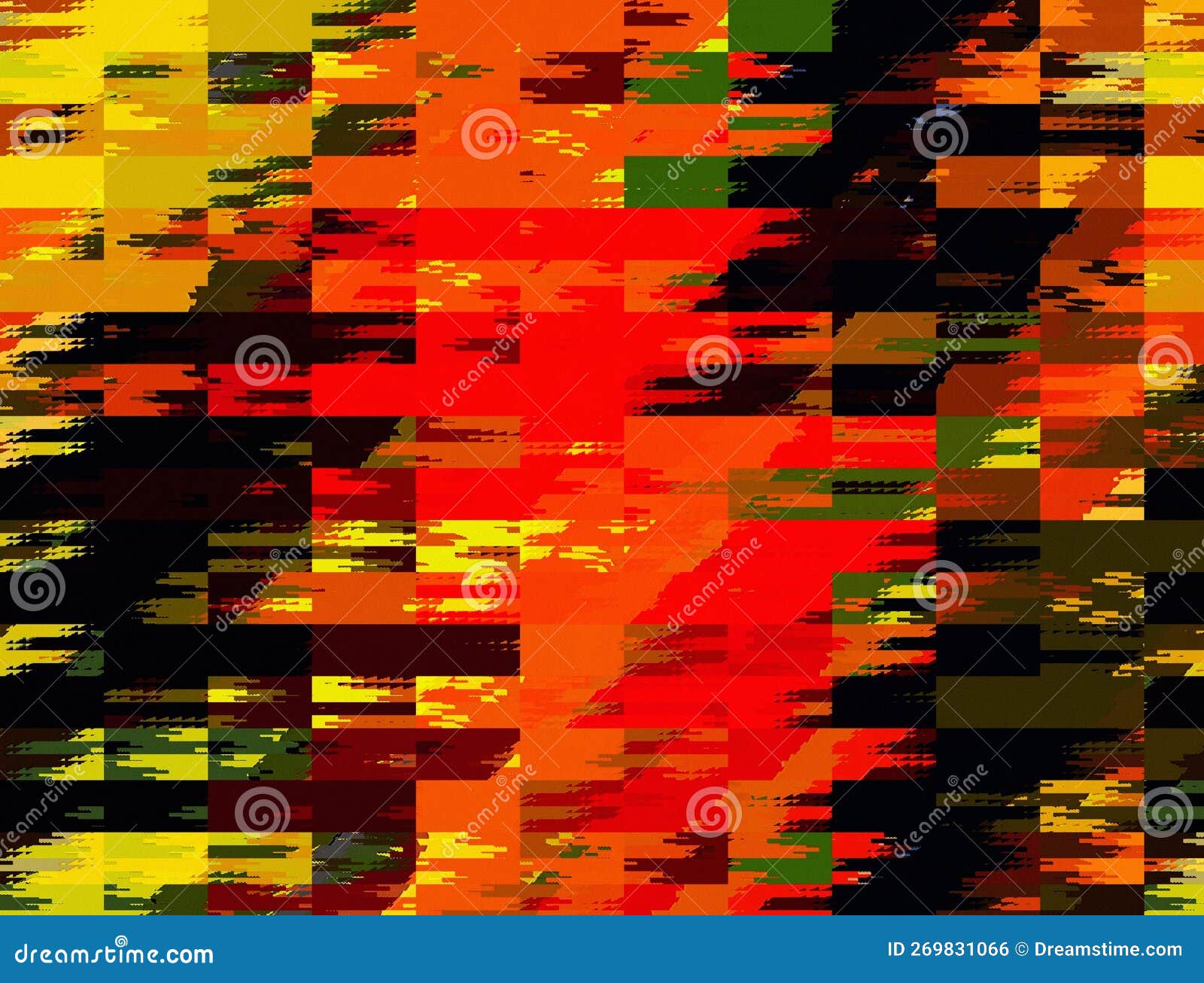 Abstract Scottish Background Texture Colorful Striped Rectangular Lines ...