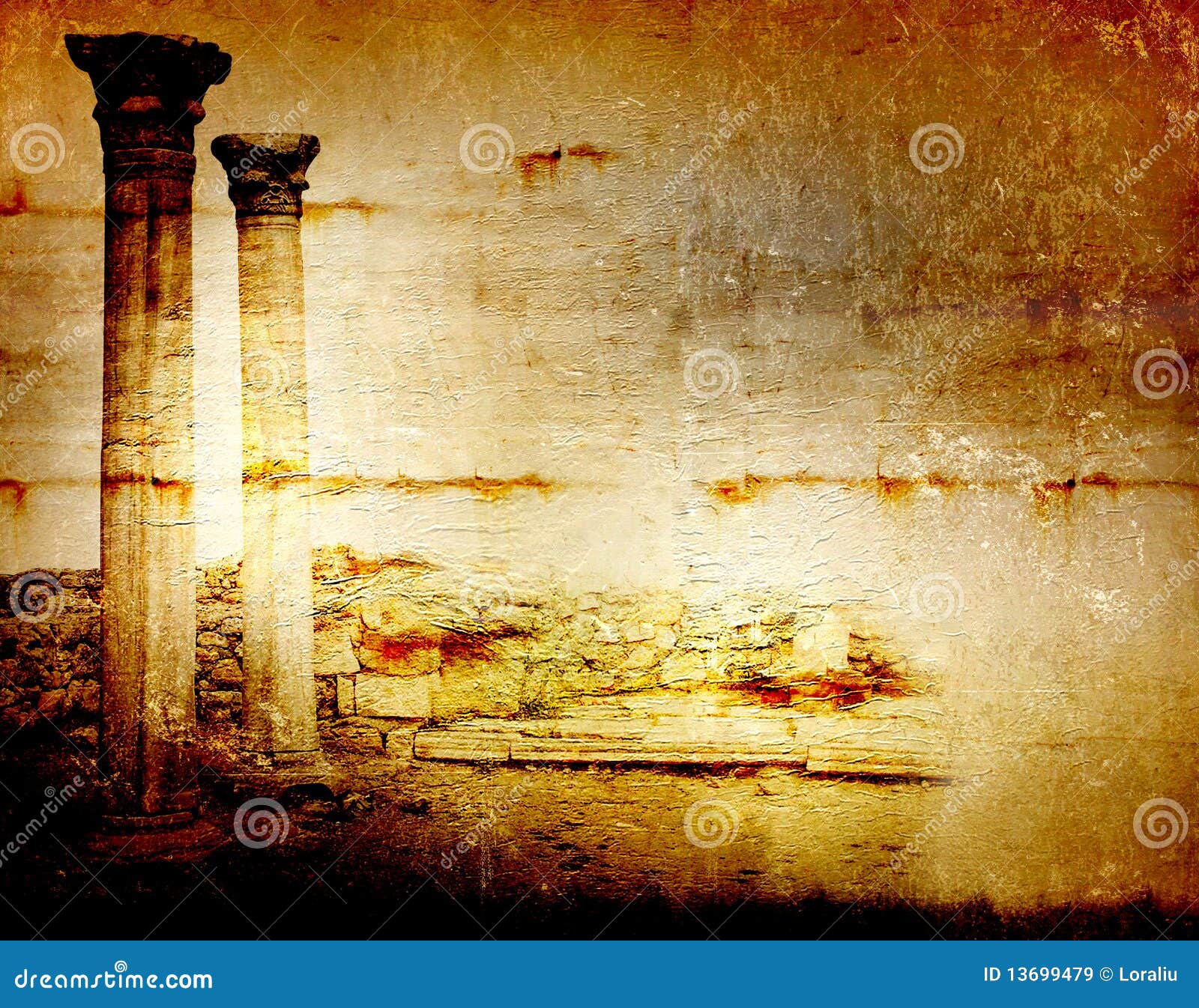 Ancient Map Background Stock Photography | CartoonDealer.com #14288420