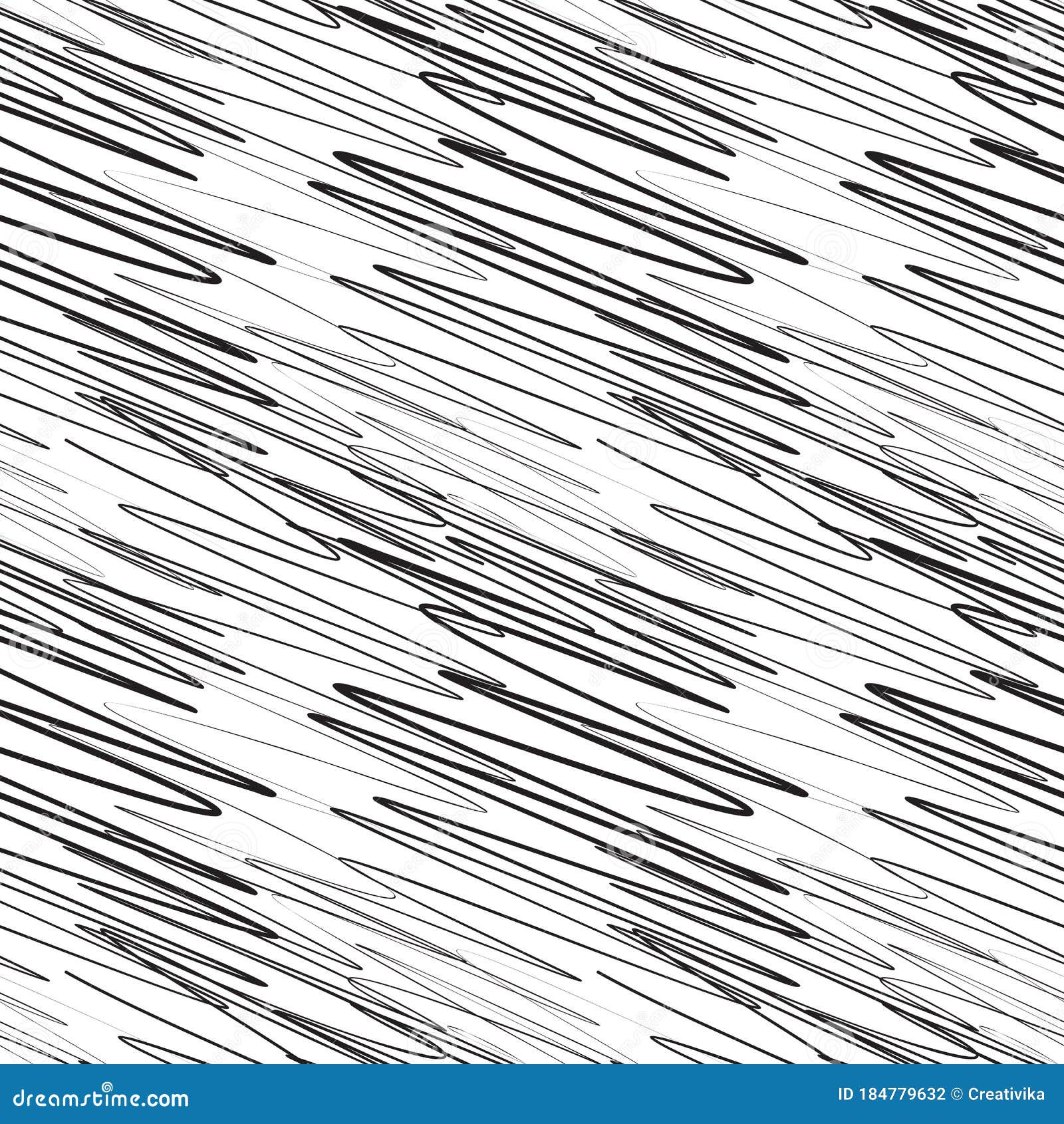 Abstract Scratched Lines Seamless Pattern Stock Vector - Illustration ...