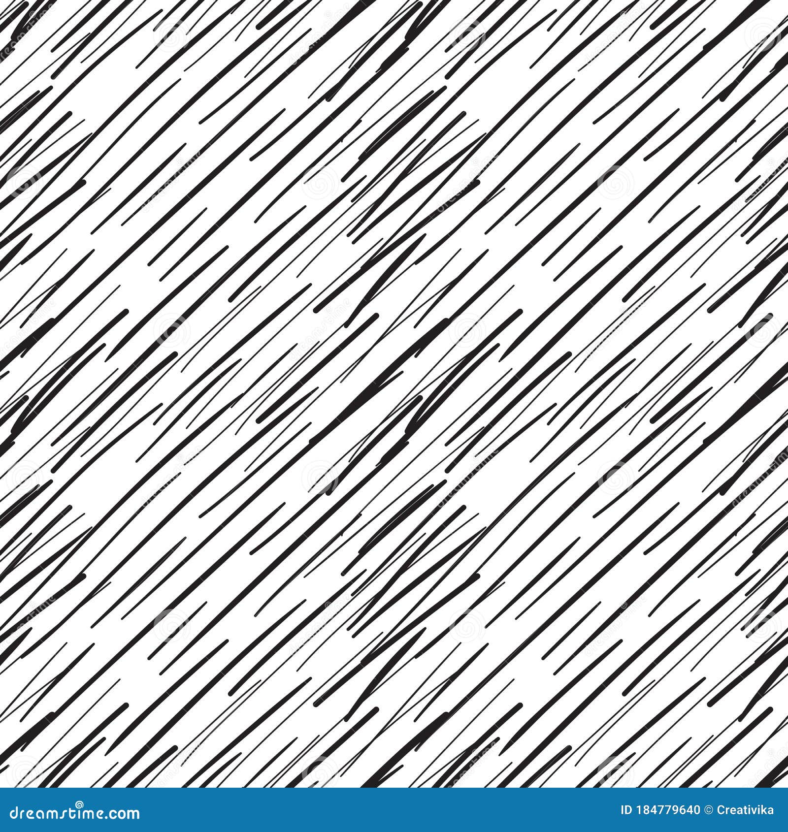 Abstract Scratched Lines Seamless Pattern Stock Vector - Illustration ...