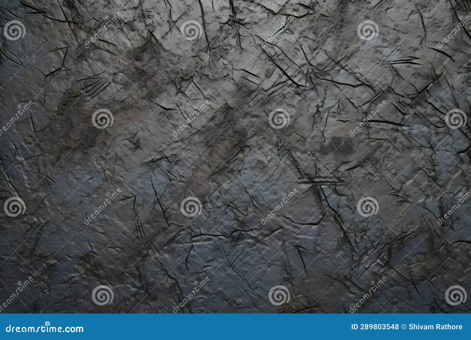Abstract of a Scratched Metal Surface Up Close. AI Generated Stock ...