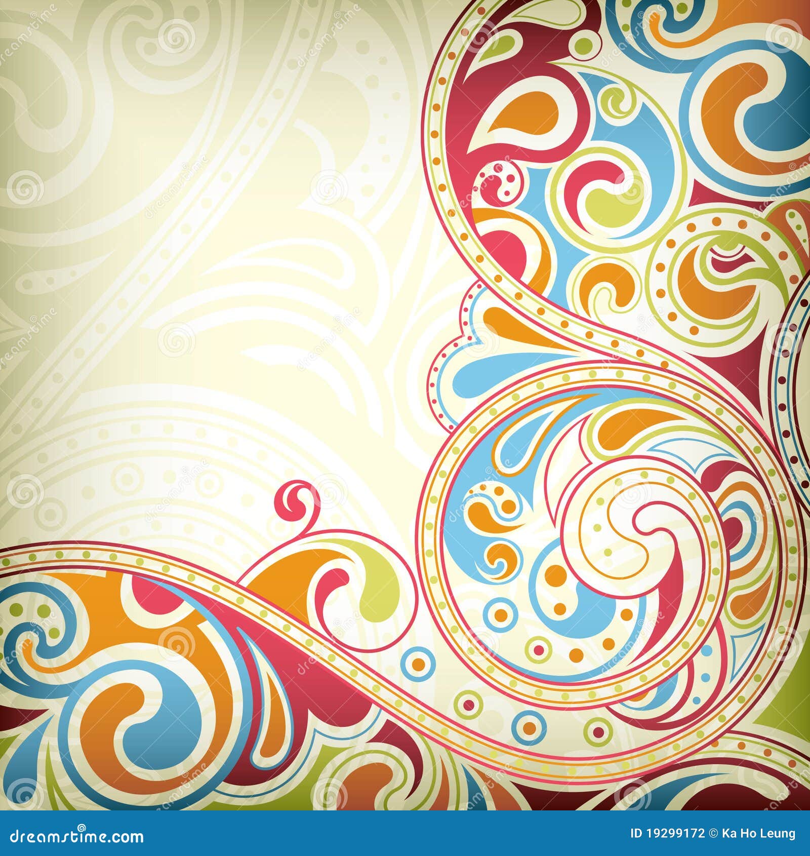 Abstract Scroll stock illustration. Illustration of scroll - 19299172