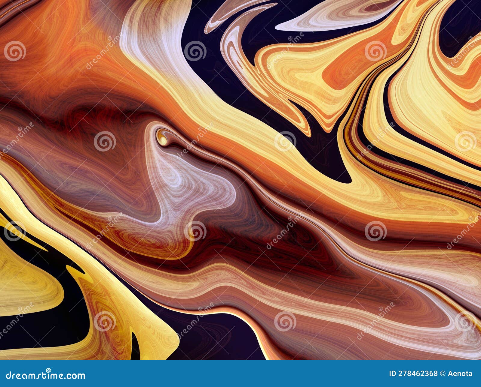 Abstract Scroll Turbulent Flow Background Fractal Art Stock Photo ...