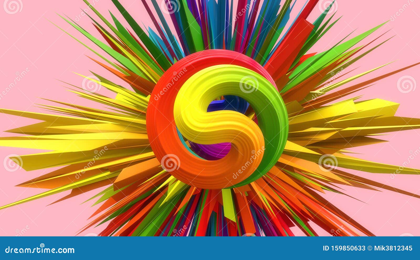 Abstract Sculpture Background Stock Illustration - Illustration of ...
