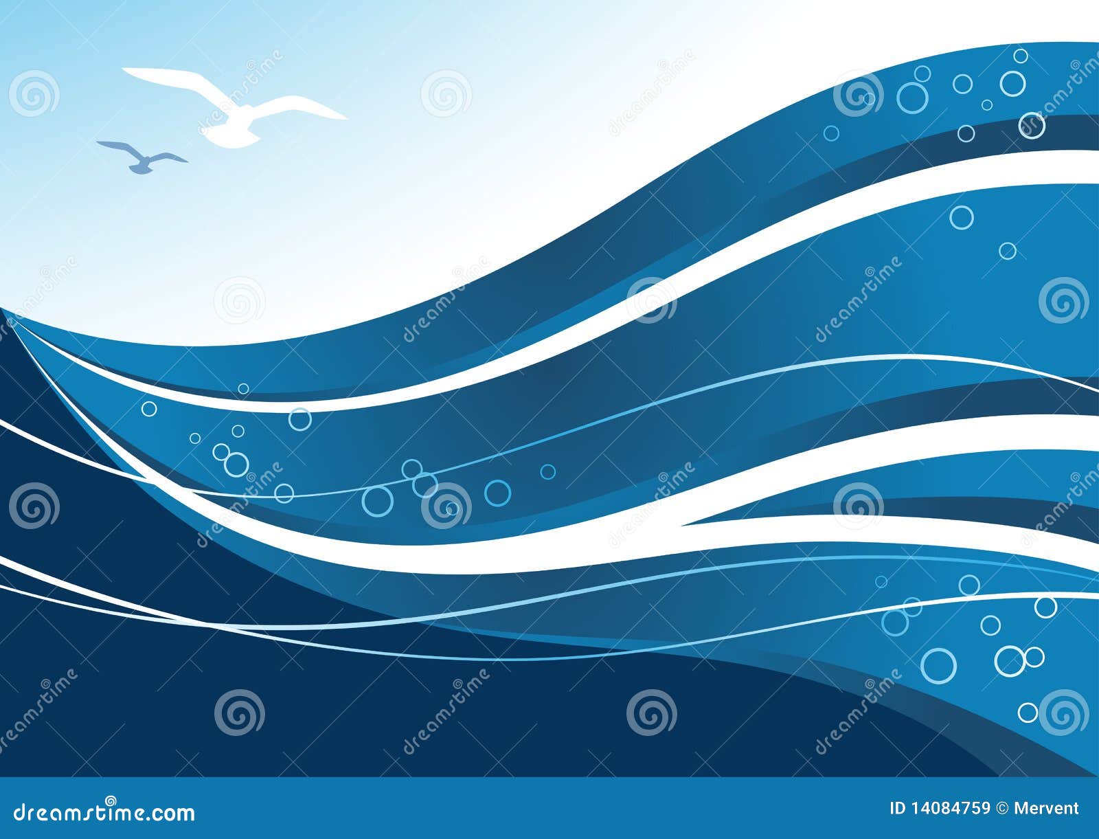 Abstract Sea stock vector. Illustration of effect, background - 14084759