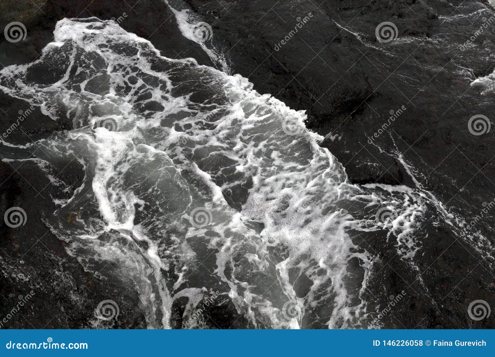 Abstract Sea Wave Texture. Ocean Wave Stock Photo - Image of splash ...