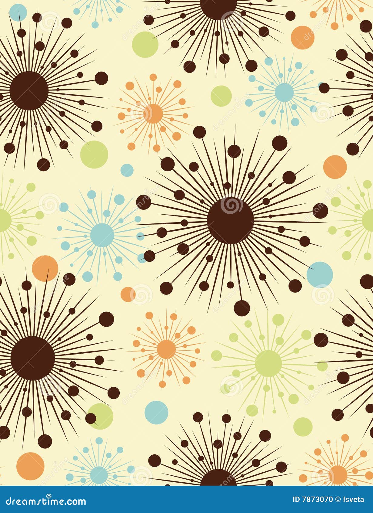 Abstract Seamless Background. Stock Vector - Illustration of nature ...