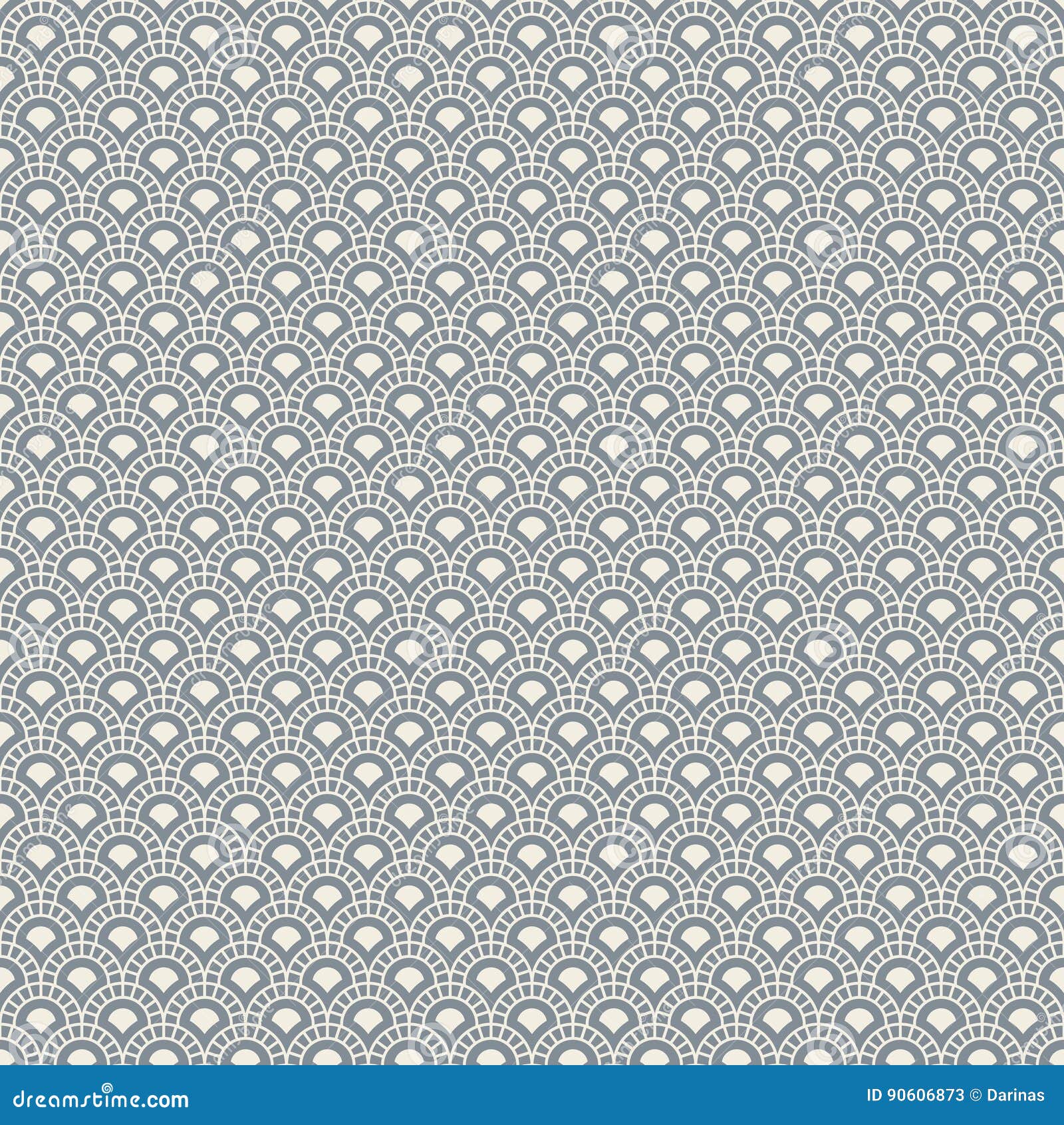 Abstract Seamless Background with Arcs Stock Vector - Illustration of ...