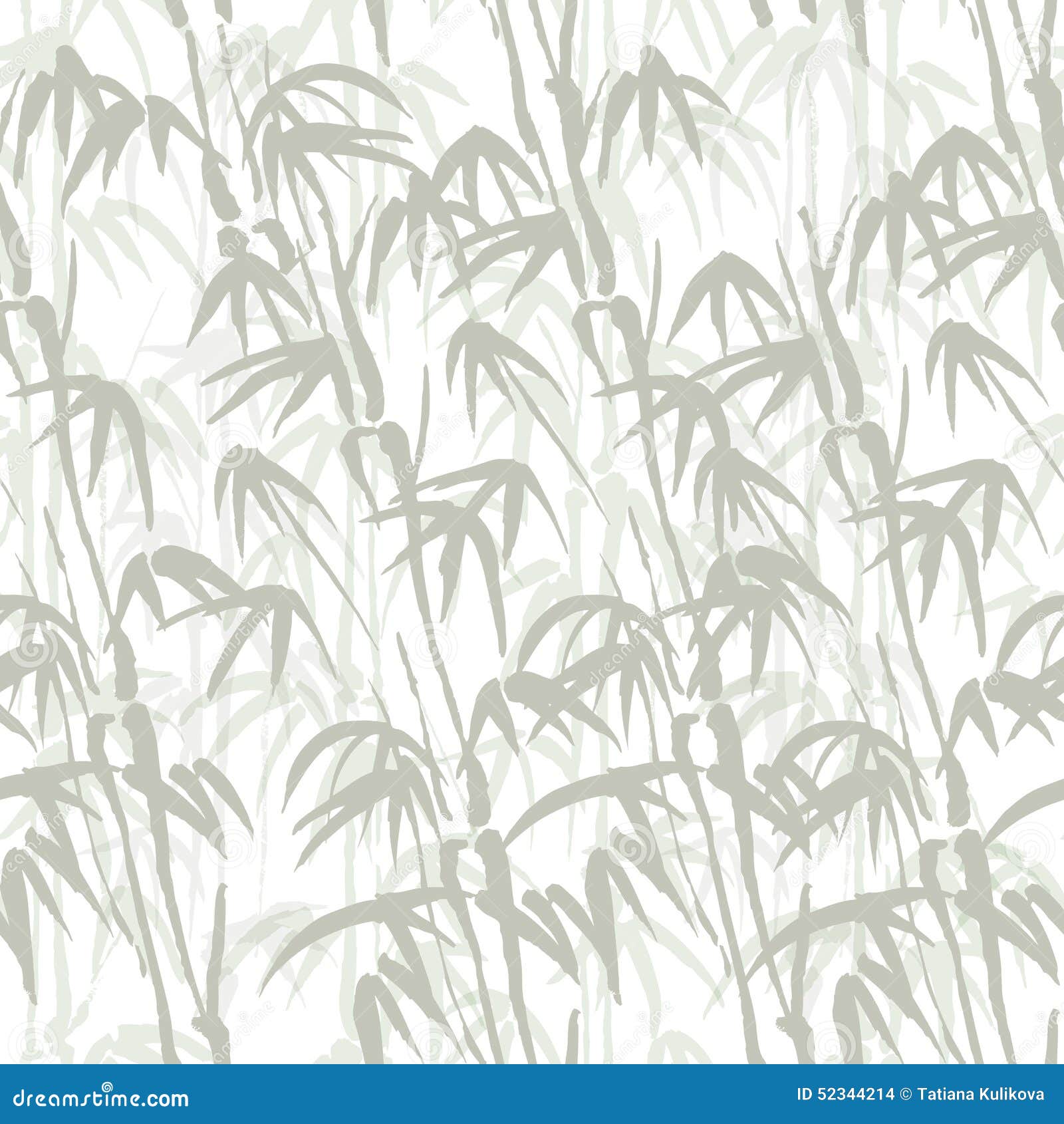 Abstract Seamless Background with Bamboo Stock Vector - Illustration of ...