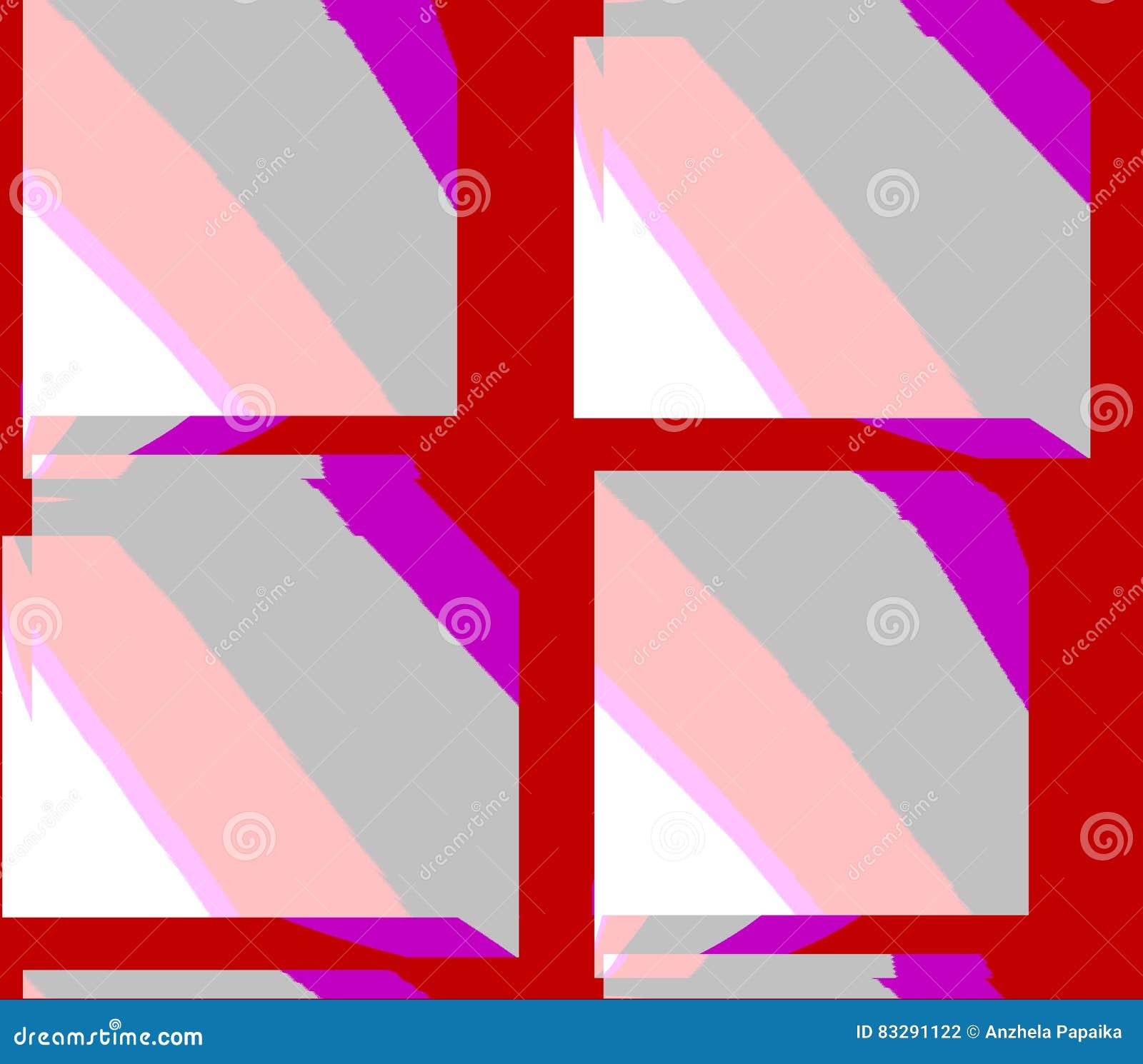 Abstract Seamless Background Color Corners and Rectangles, Spots Stock ...