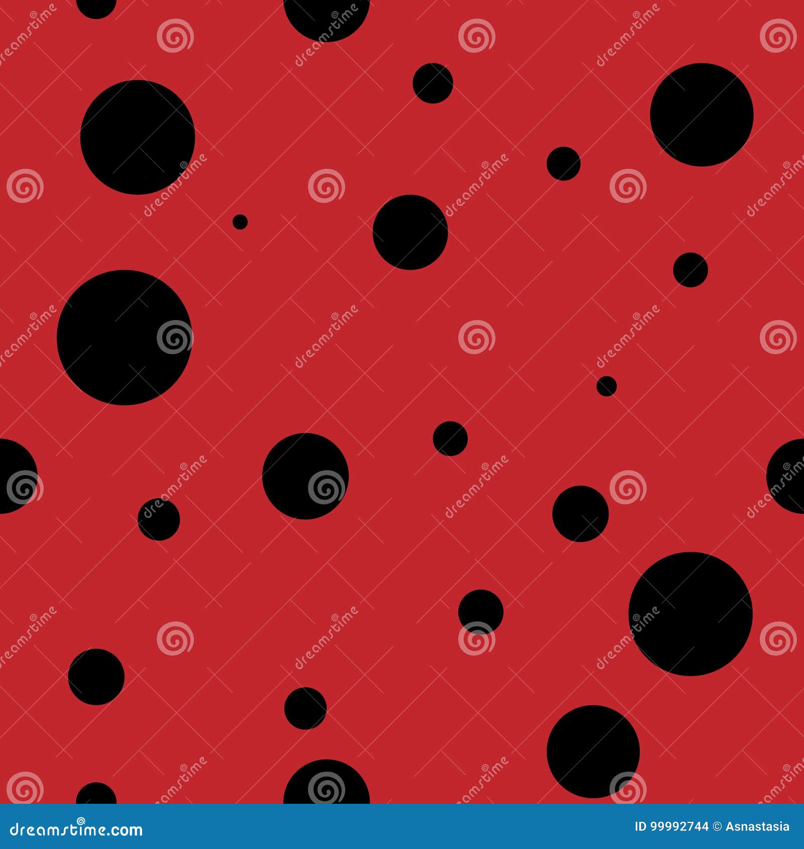 Ladybug Circles Background Cartoon Vector | CartoonDealer.com #122141913