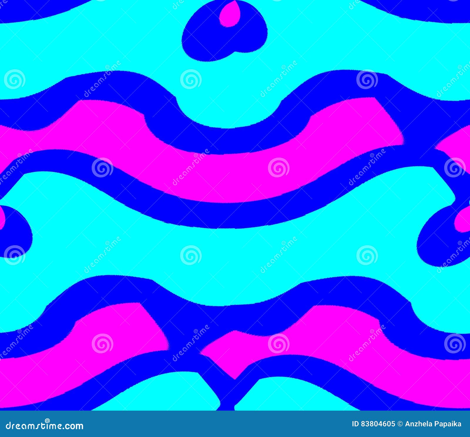 Abstract Seamless Background with Pink, Blue, Stripes, Spots Stock ...