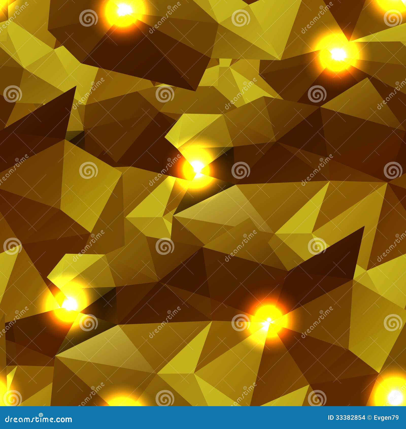 Abstract Seamless Background of Polygons Stock Vector - Illustration of ...