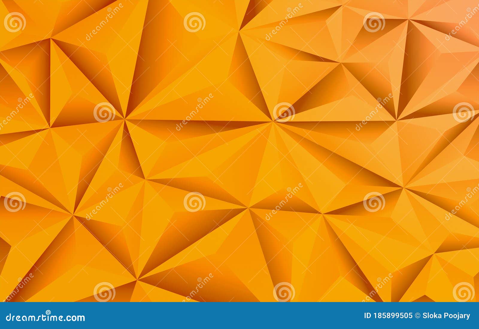 Abstract Seamless Background with Relief Triangles,geometric Vector ...