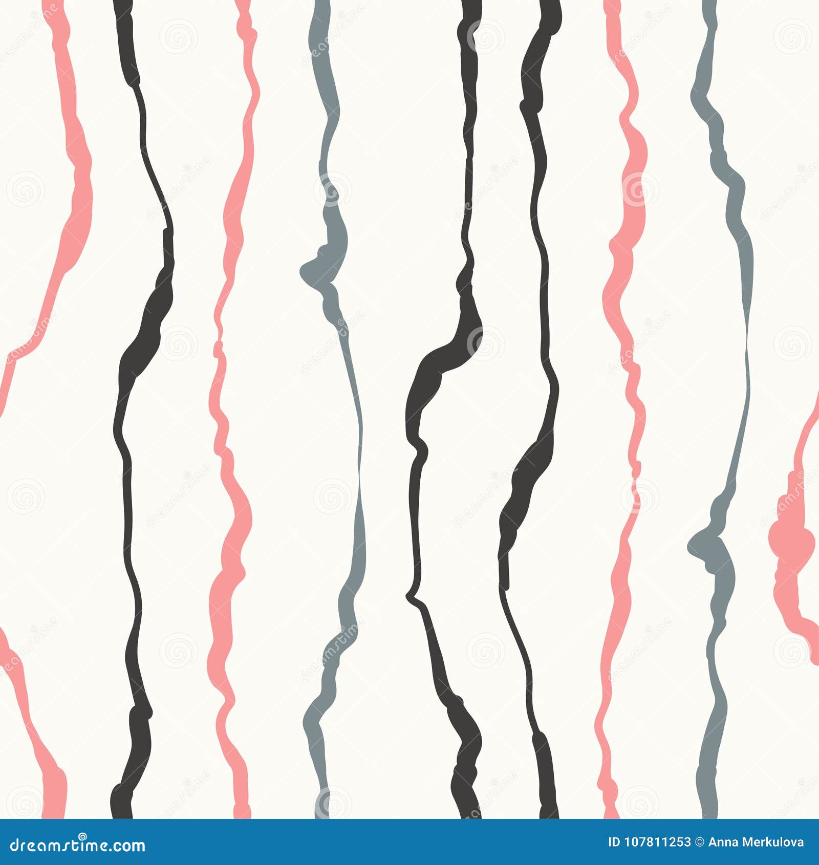 Abstract Seamless Background with Scribbled Lines. Stock Vector ...