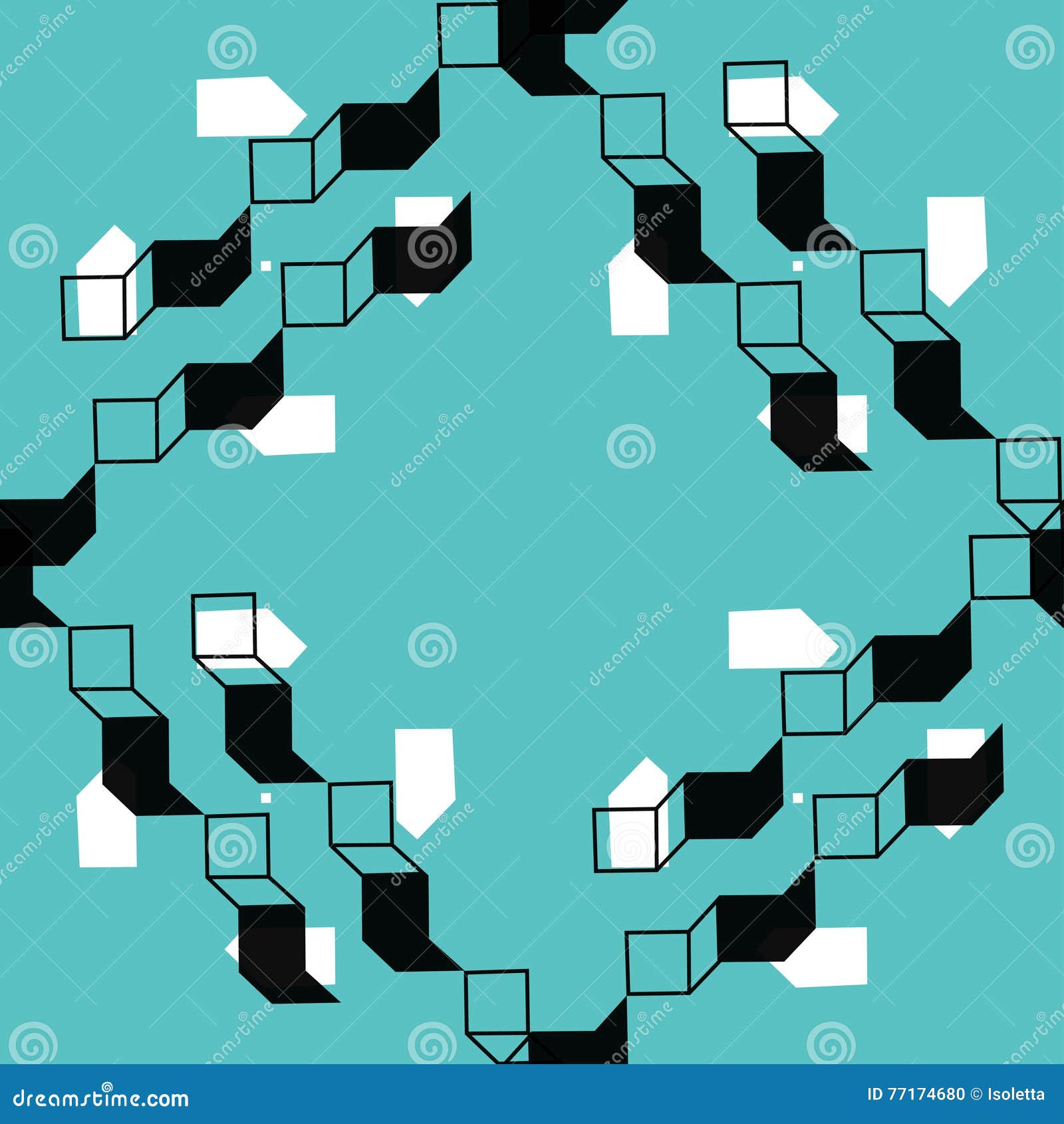 Abstract Seamless Background Stock Vector - Illustration of decorative ...