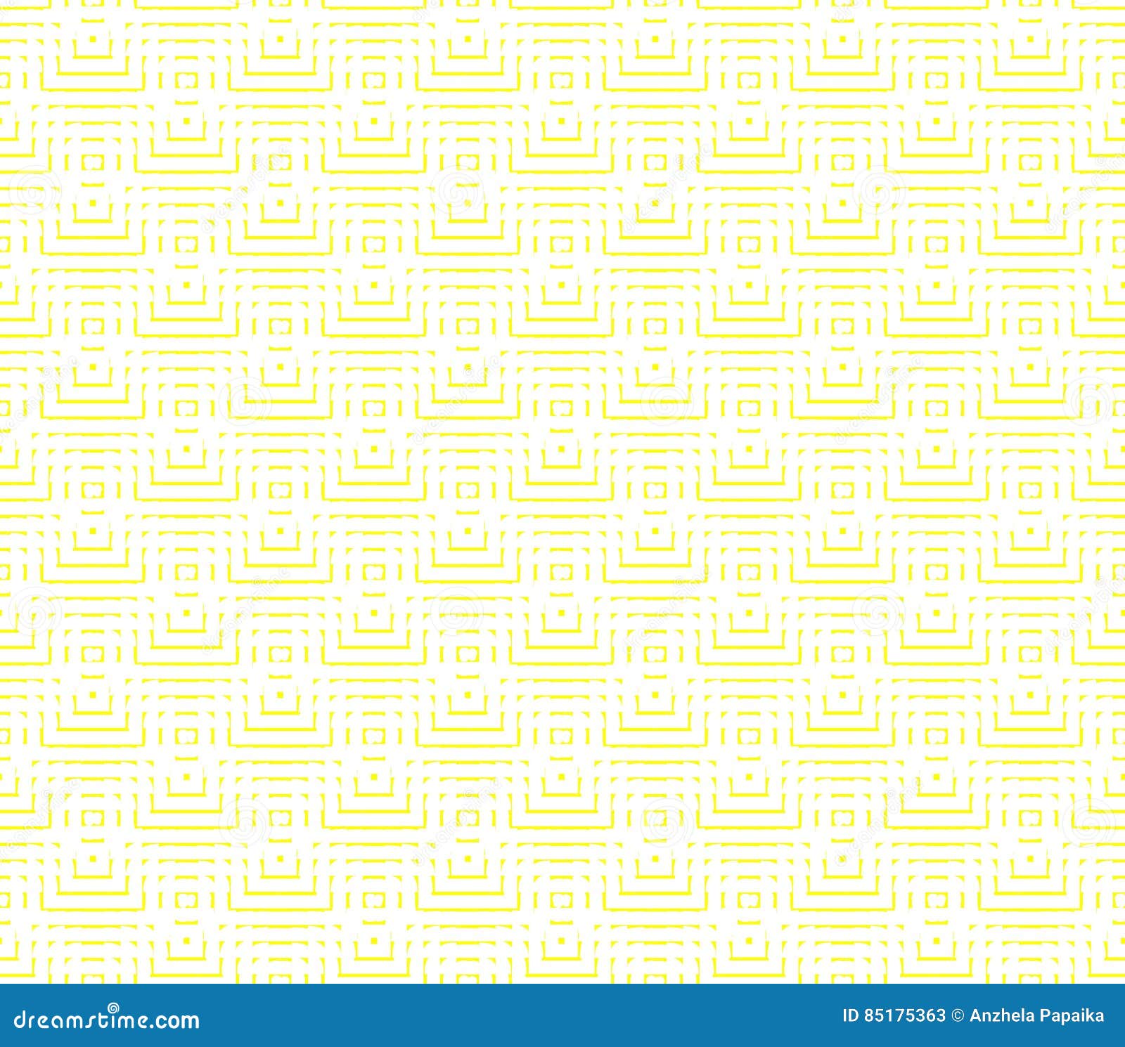 Abstract Seamless Background of Yellow and White Lines and Squares ...