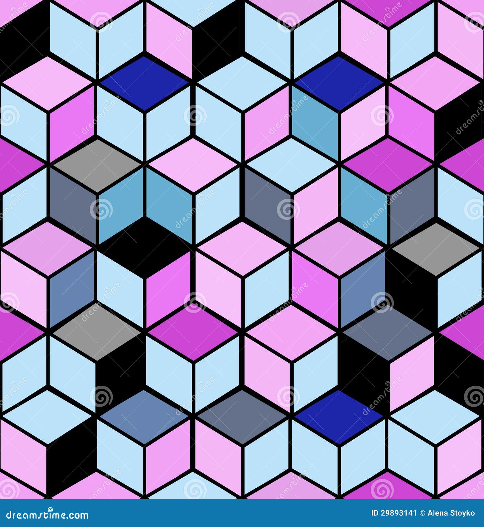 Abstract cubes stock vector. Illustration of creative - 29893141