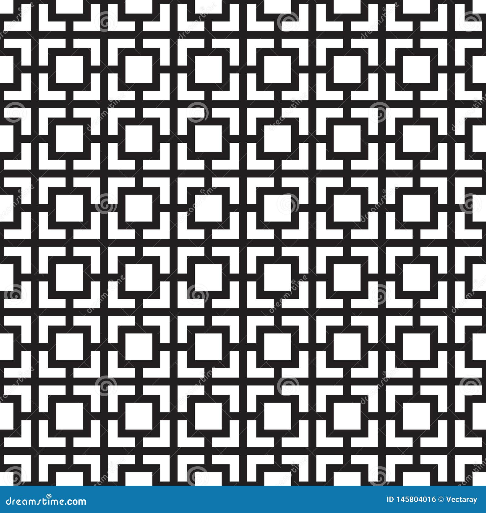 Abstract Seamless Black and White Art Deco Lattice Vector Pattern Stock ... Abstract Seamless Black and White Art Deco Lattice Vector Pattern Stock ...