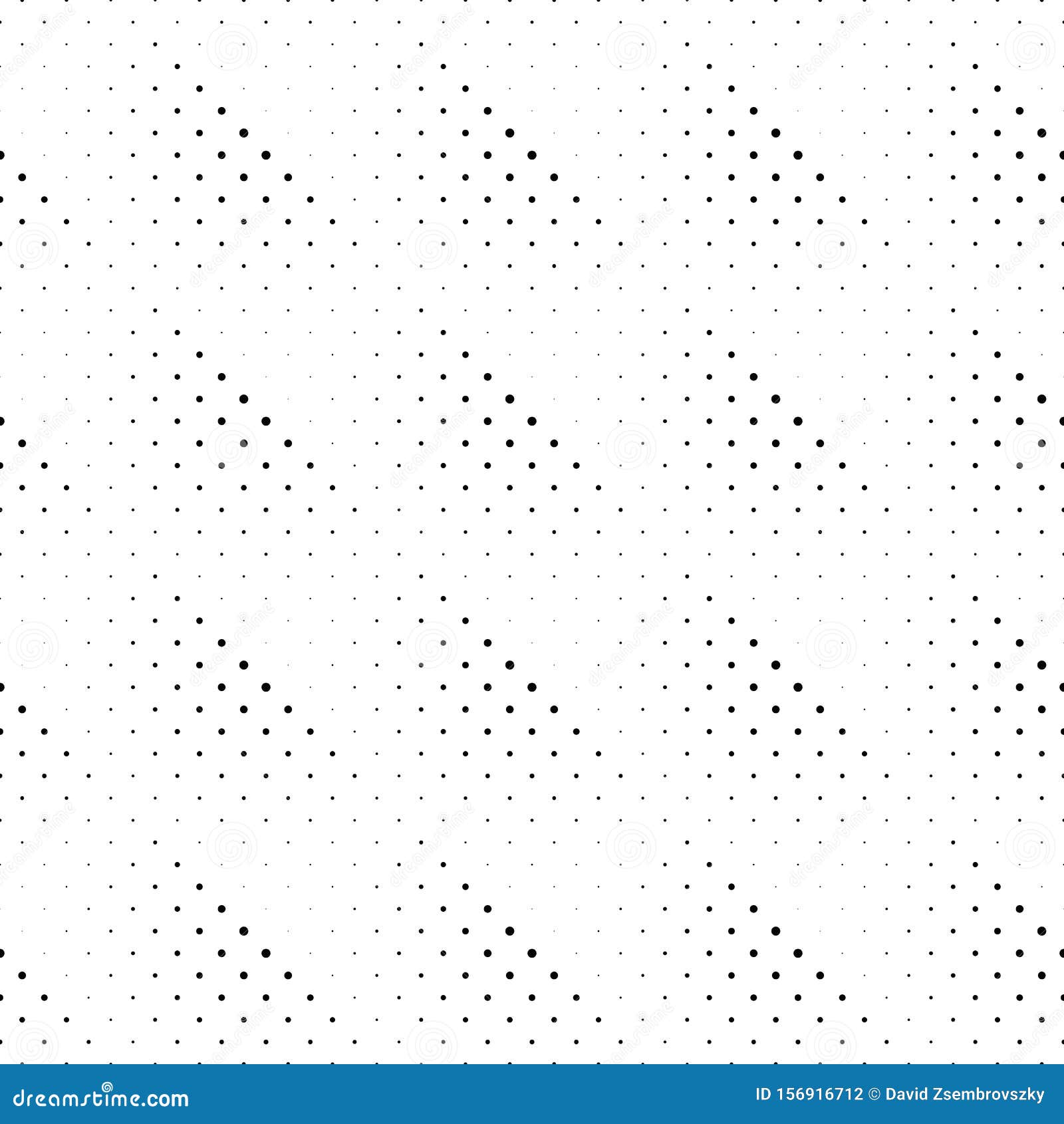 Abstract Seamless Black and White Dot Pattern Background Design Stock ...