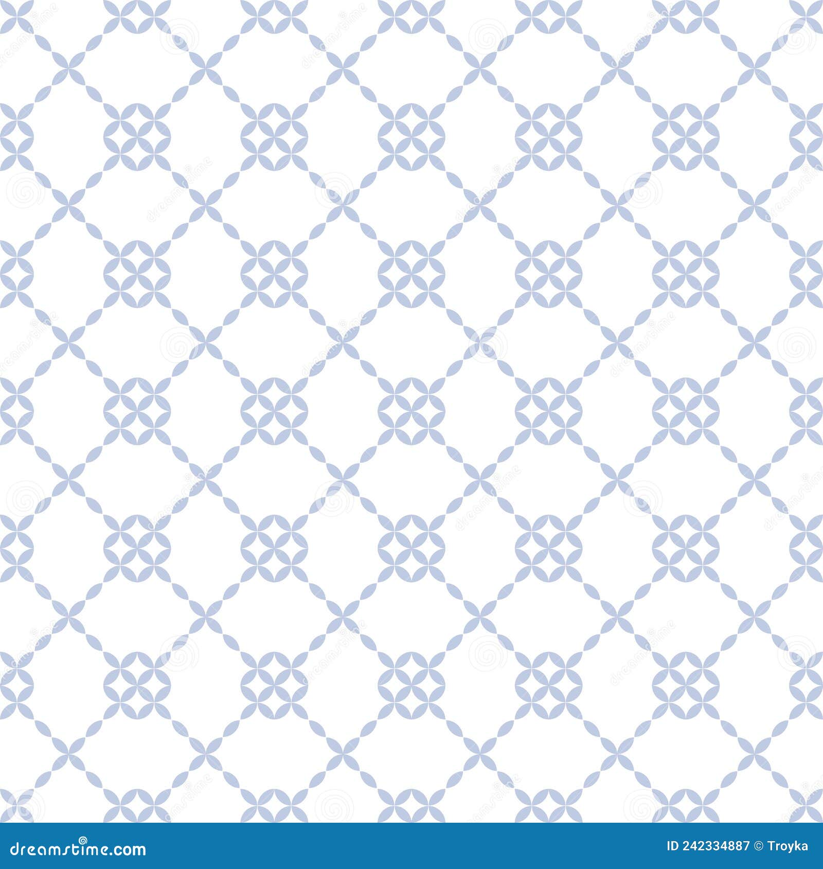 Abstract Seamless Blue Checked Pattern on White Background Stock Vector ...