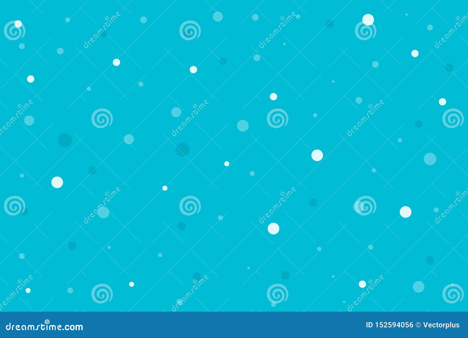 Abstract Seamless Blue Pattern with Circle Multi Colored Dots. Vector ...